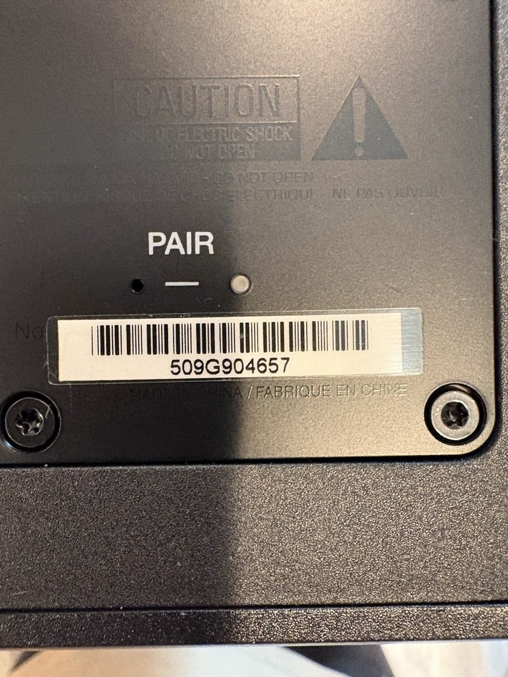 Denon HEOS Home cinema wireless subwoofer only model SC–HHC-Sub ...