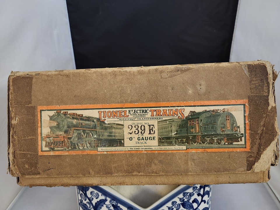 Lionel O Gauge Vintage Prewar Train set complete 1934 Prewar No. 260 E ...
