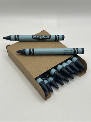 (16) Crayola Crayons (cadet blue) BULK | eBay