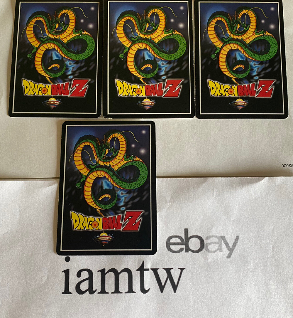 Vegeta Personality set LVL 1-3 Hi-tech Dragon Ball Z DBZ SCORE TCG CCG ...