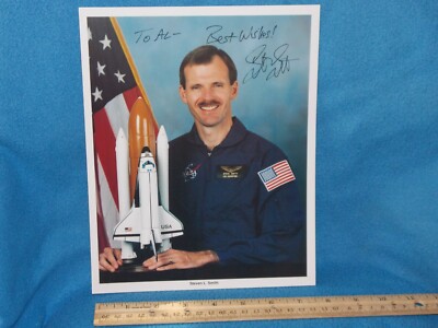 Steven Smith - NASA Astronaut - Signed Official NASA 8x10 Photo | eBay