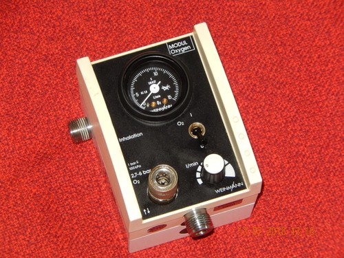 Weinmann Modul Oxygen Sauerstoff Inhalation, STK 09/2019, 2,7-6 bar, 0 ...