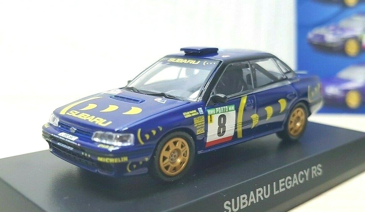 1/64 Kyosho SUBARU LEGACY RS RALLY #8 diecast car model | eBay