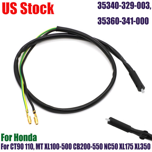 Front Brake Stop Switch For CT90 110, MT XL100-500 CB200-550 NC50 XL175 ...