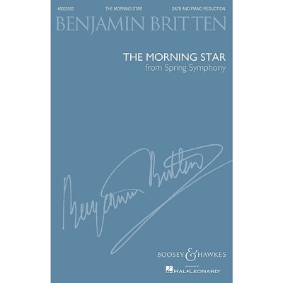 Morning Star Spring Symphony Op 44 SATB & Piano Reduction by Benjamin ...