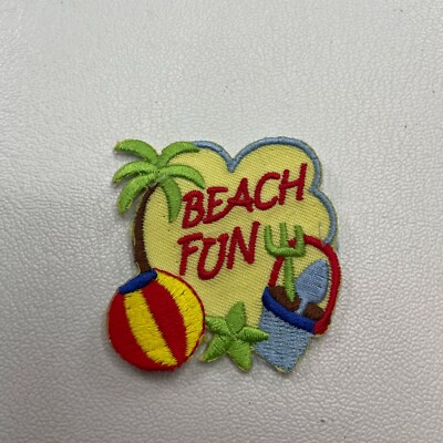 Beach Ball and Sand Shovel BEACH FUN Patch B046 | eBay