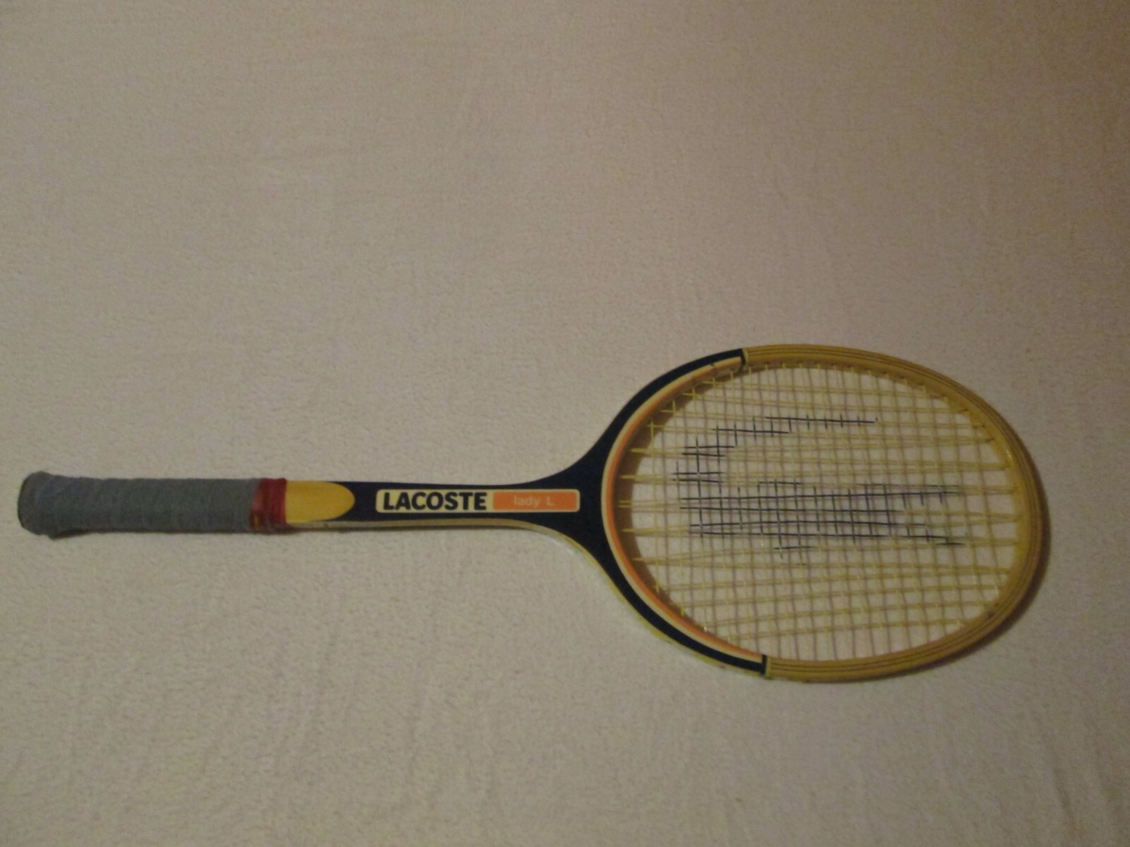 ⚡RAQUETTE LACOSTE EN BOIS SL 0 LADY L RETRO VINTAGE DLG JIMMY CONNORS ...