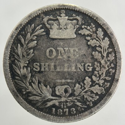 1873 Victoria One Shilling Silver Coin | Collectable Grade | eBay