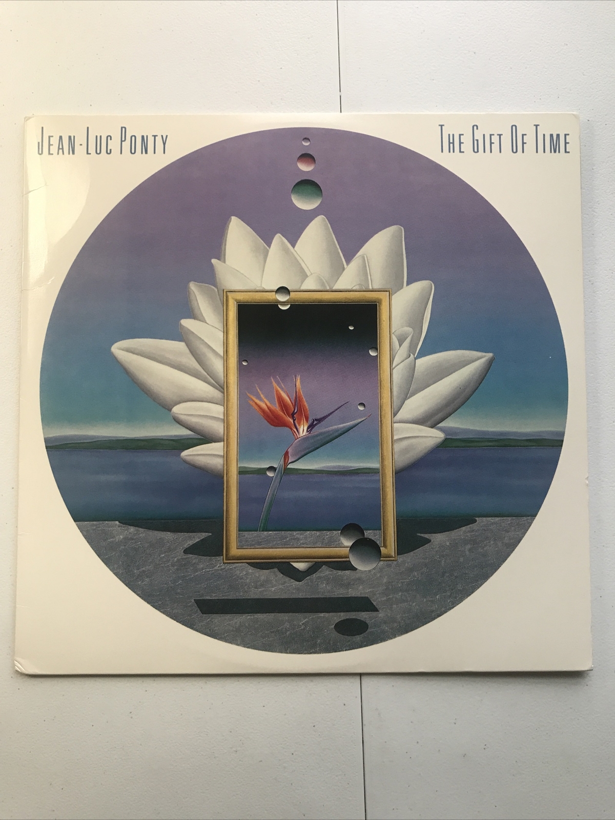 The Gift of Time by Jean-Luc Ponty Vinyl LP 1987 74644098310| eBay
