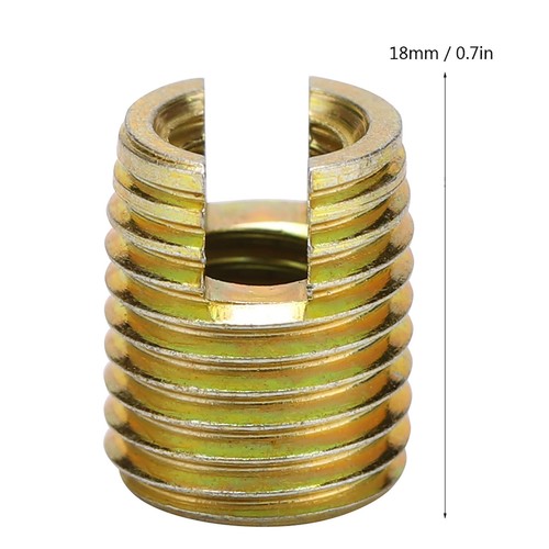 20Pcs 302 Carbon Steel Self Tapping Thread Insert Accessories M10*1.5 ...
