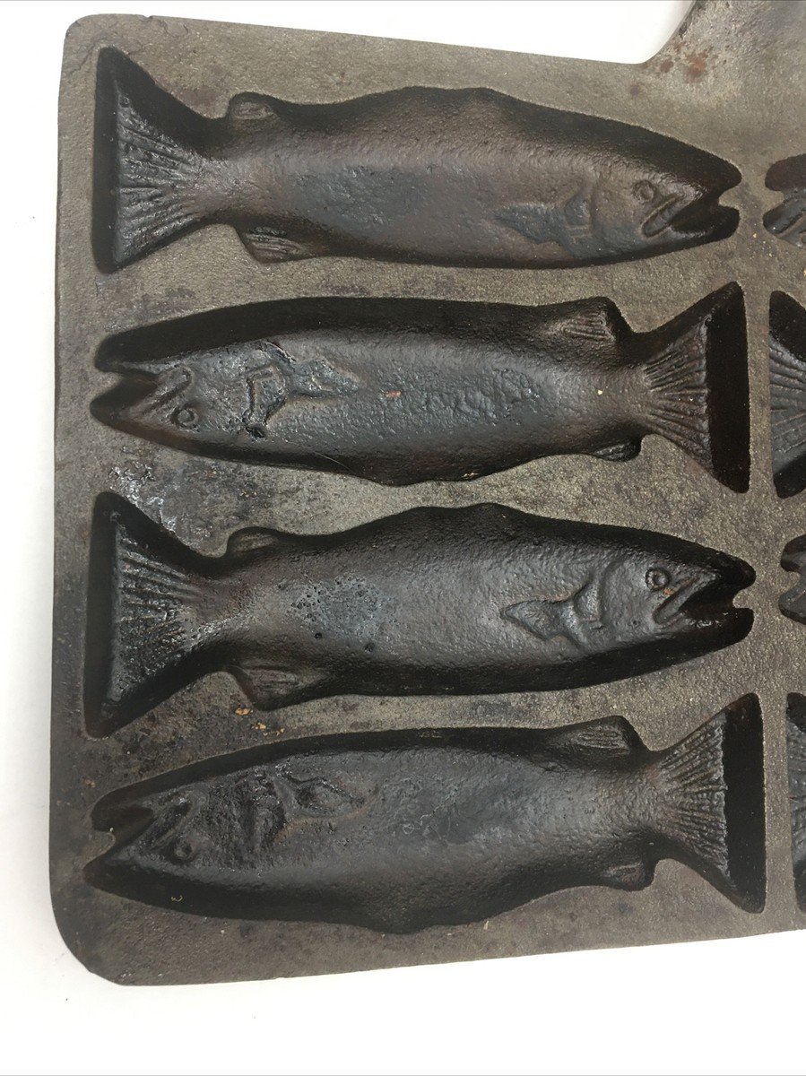 Fish Cast Iron Skillet