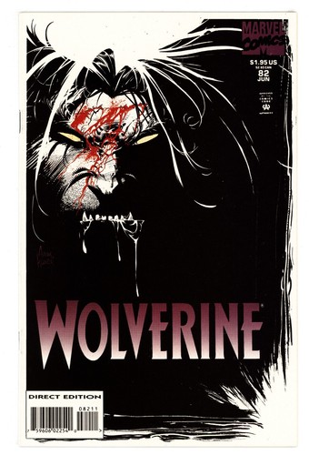Wolverine #82 VF+ 8.5 1994 Adam Kubert Cover | eBay