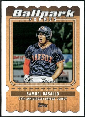 Samuel Basallo 2025 Topps Pro Debut #BP-8 Ballpark Promos Chesapeake ...