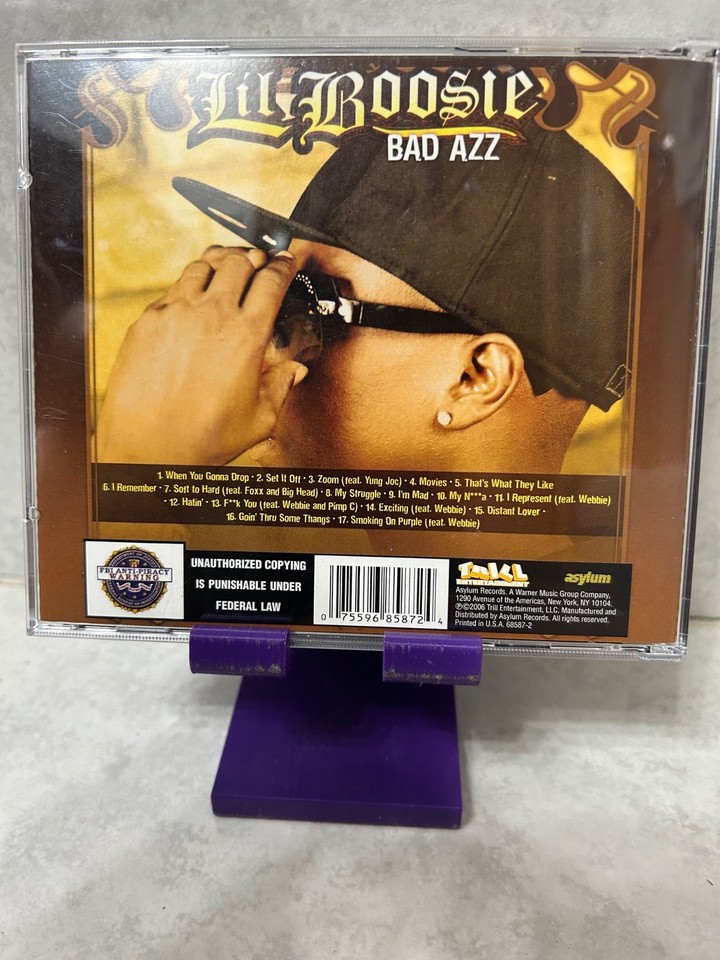 LIL BOOSIE PRESENTS (“LIL BOOSIE BAD AZZ”)TEXAS RAP CD ( PA) | eBay