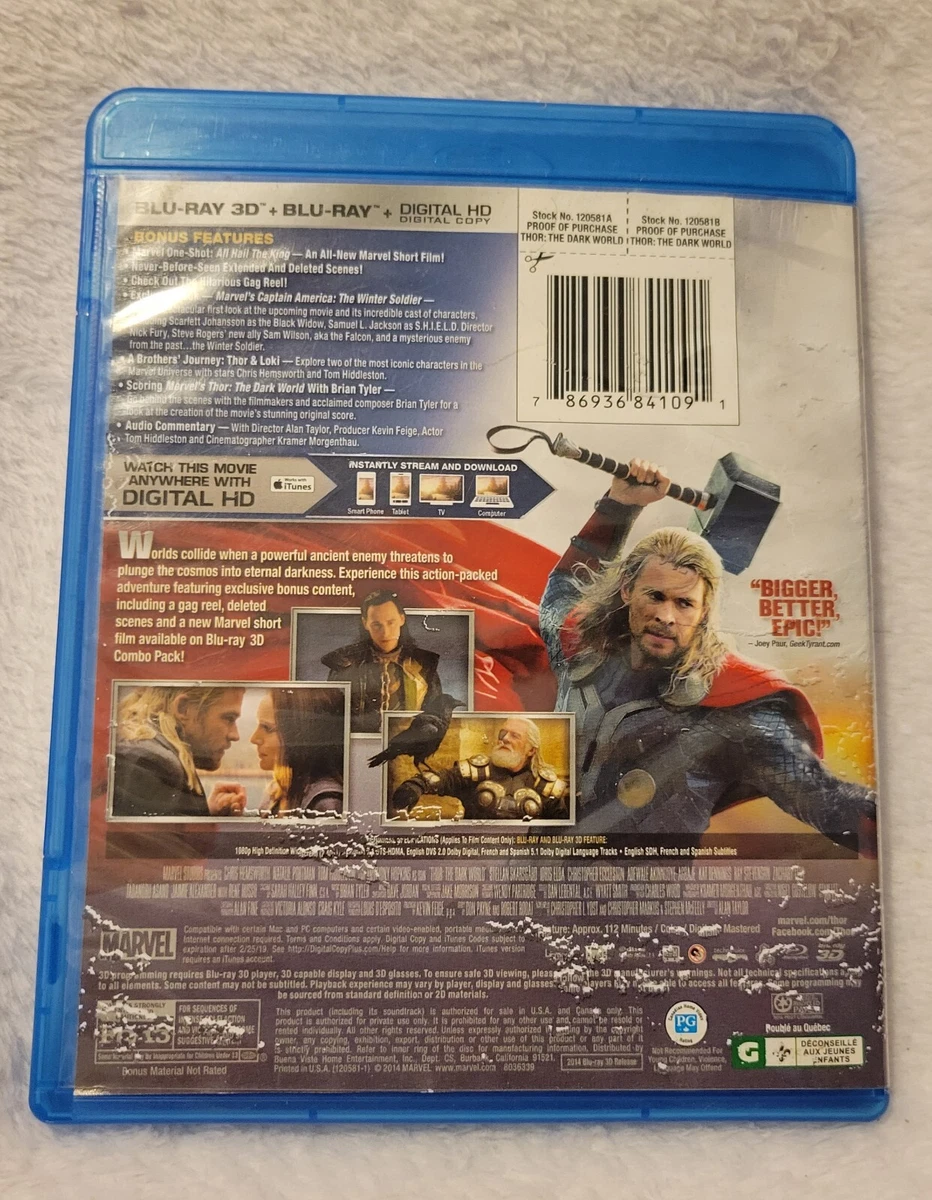 Thor 2 Dvd Cover