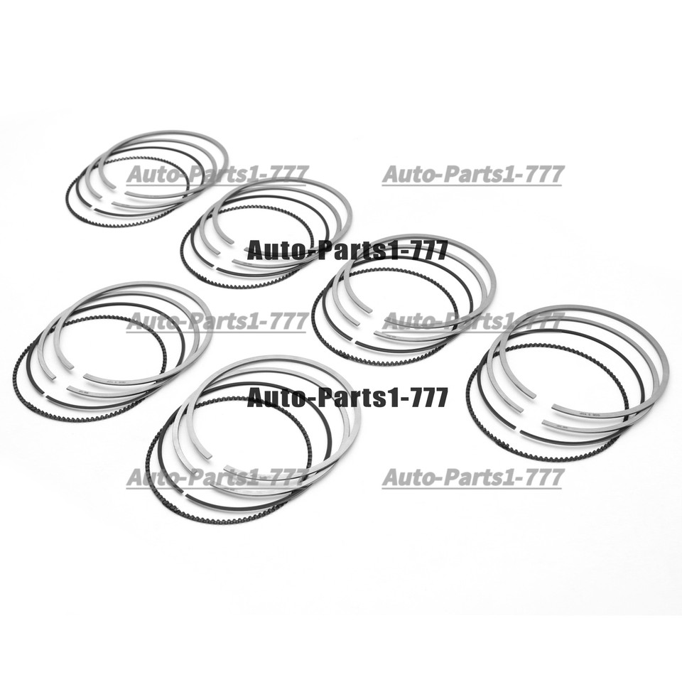Genuine OEM Piston Rings x6 Set Φ93mm For Porsche Boxster S 986 987 3 ...