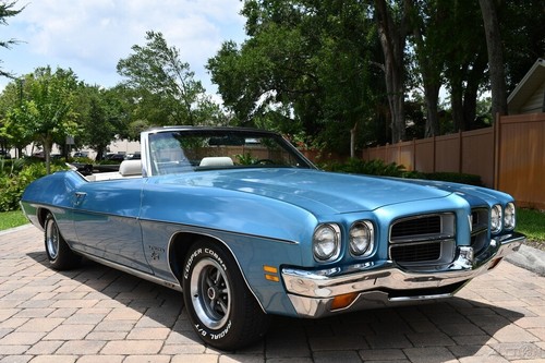 1972 Pontiac Le Mans All Original An Amazing convertible | eBay
