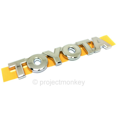 OEM Toyota 75443-20610 Rear Toyota Emblem 00-05 Celica / MR2 Spyder 01 ...