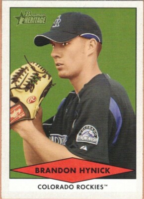 Brandon Hynick 2007 Bowman Heritage Prospects | eBay