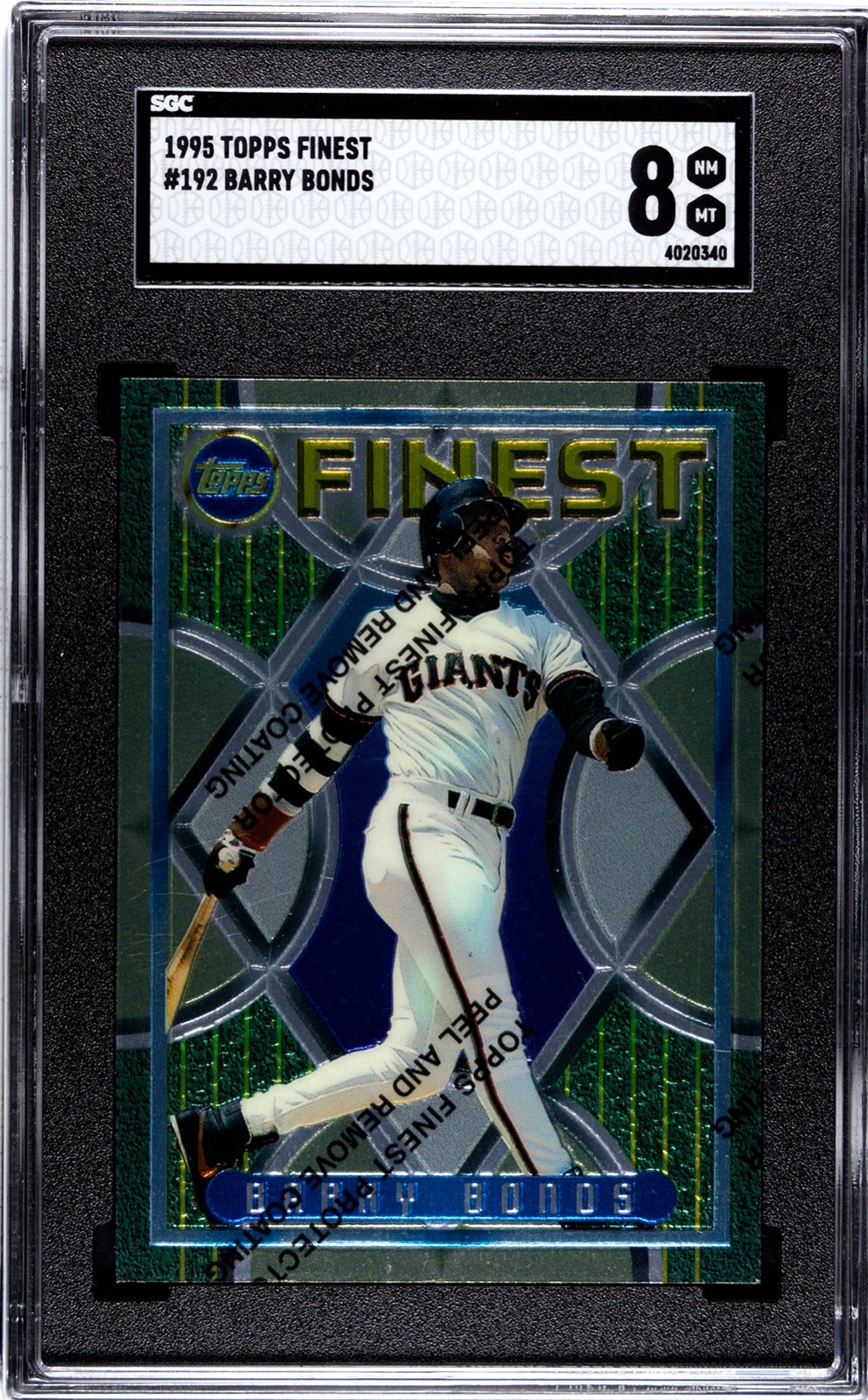 1995 Topps Finest - #192 Barry Bonds for sale online | eBay