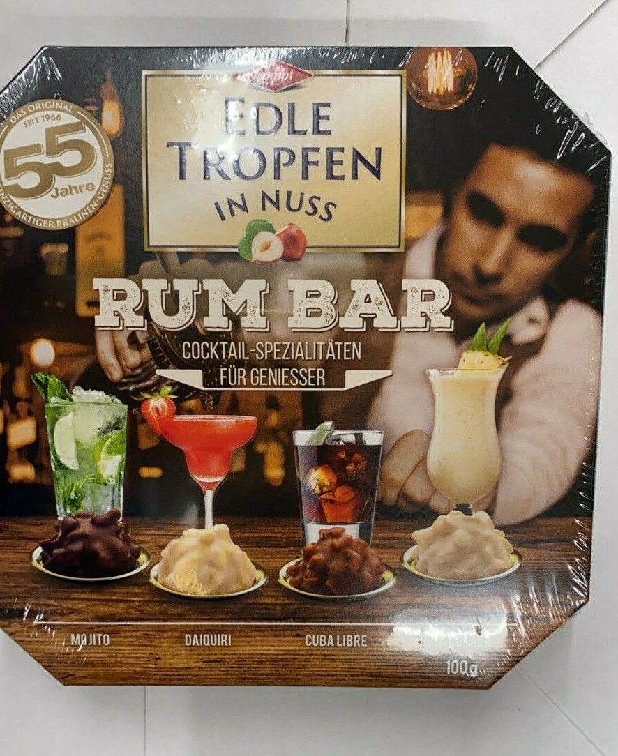 Pralines by Trumpf Edle Tropfen in Nuss " RUM " from Germany for sale ...