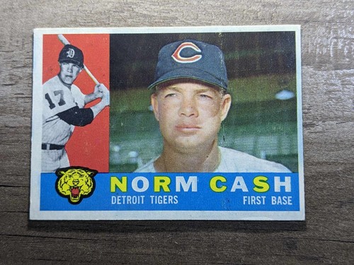 1960 topps baseball norm cash 488 Bargain Bin | eBay