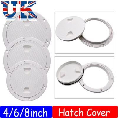4 6 8 inch Hatch Cover Round Non-Slip Inspection Hatches For Boat Yacht ...