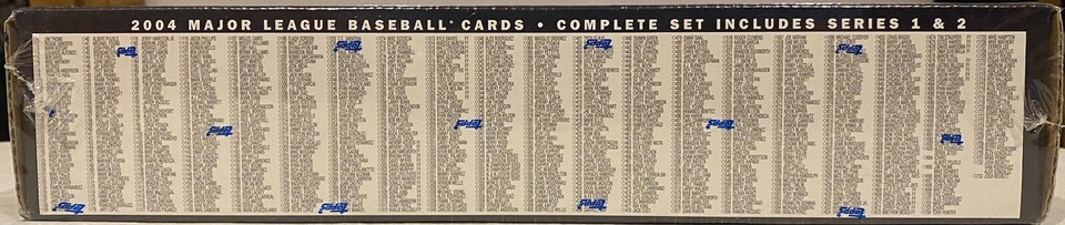 2004 Topps Baseball Factory Sealed Complete Set (Yadier Molina RC-Hobby ...