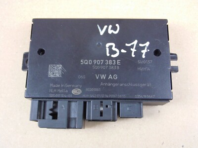 Volkswagen Passat B8 town bar trailer hitch control module 5Q0907383E ...
