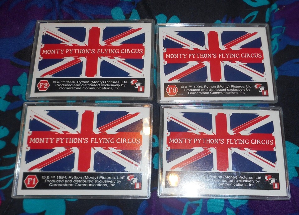 MONTY PYTHON'S FLYING CIRCUS - SET OF 4 FOIL CHASE CARDS - I'M A ...