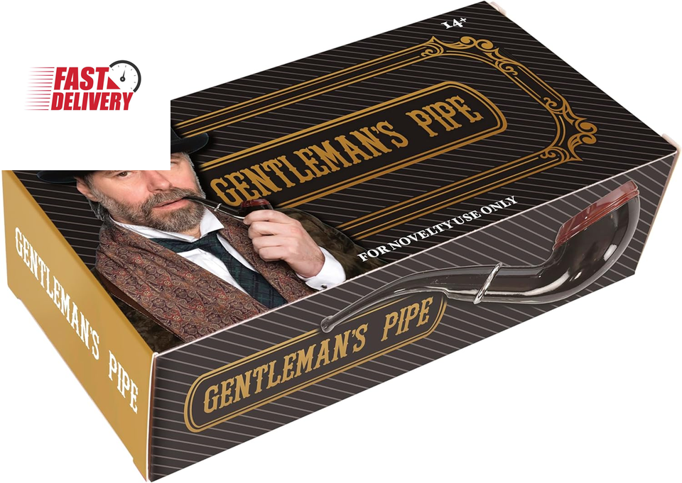 Fake Cigar Pipes for Smoking – Prop Pipe for Sherlock Holmes Costume ...