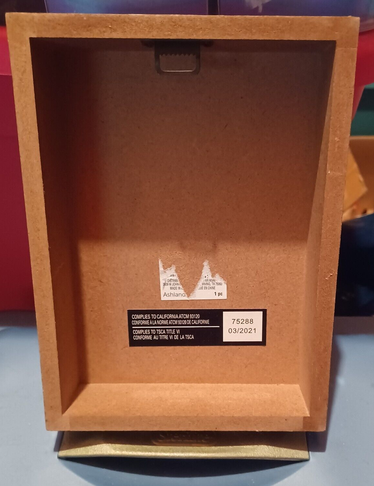 Ashland Fall Feather "Dream" Shadow Box Table Top Or Wall Hanging Decor ...