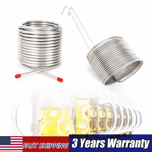 50' Stainless Steel Wort Chiller Coil Homebrew Immersion Chiller ...