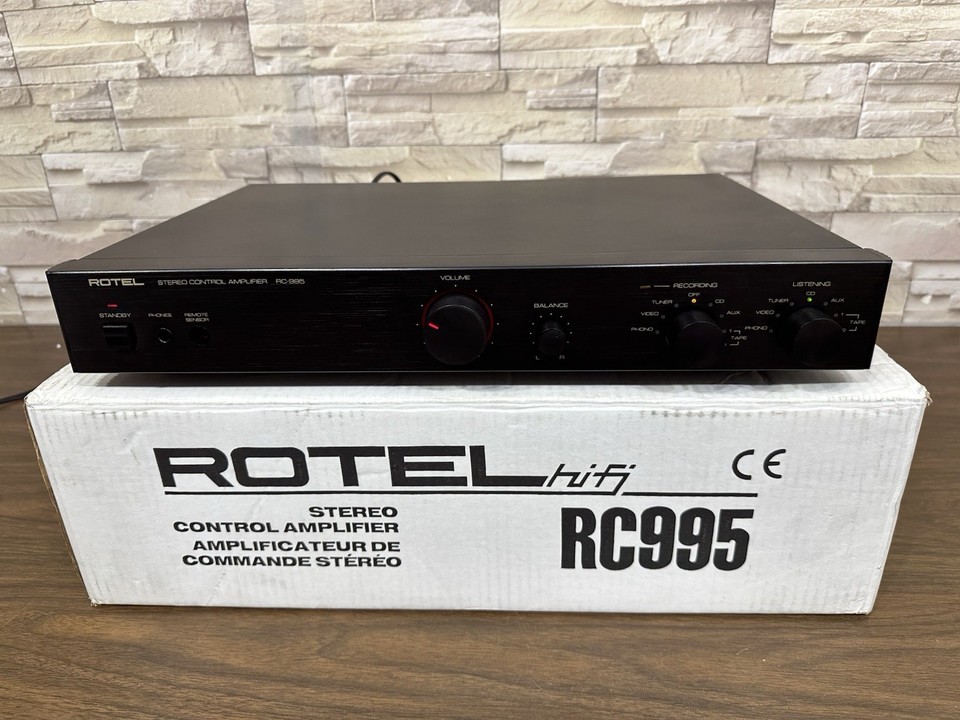 Rotel RC-995 Solid State Stereo Preamp (Works, Not Remote ) | eBay