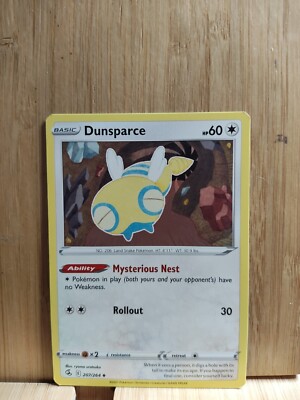DUNSPARCE 🏆207/264 Fusion Strike (Genuine) Pokemon Card🏆 | eBay