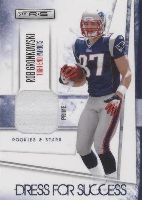 2010 Panini Rookies & Stars - Dress for Success Jerseys Rob Gronkowski ...