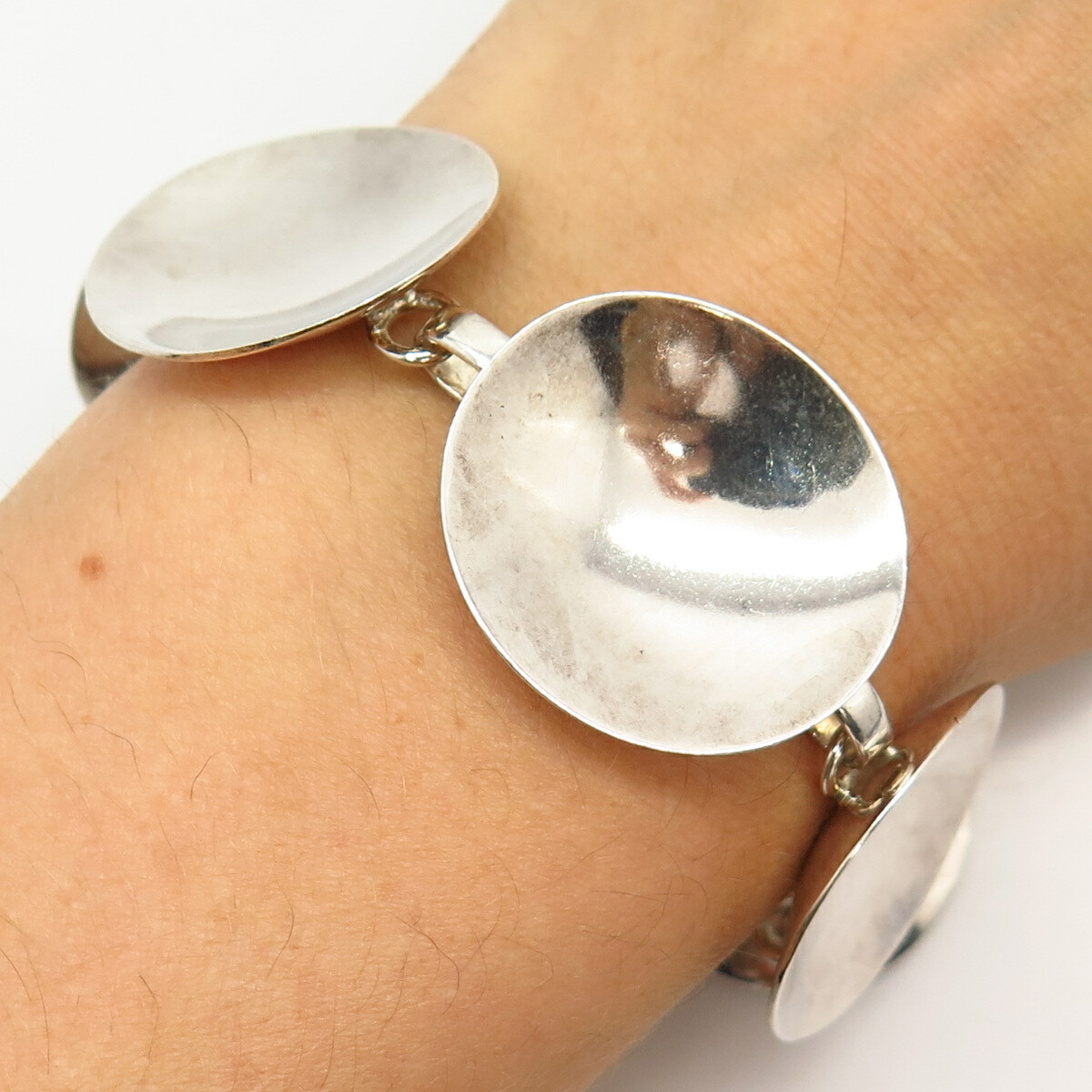 925 Sterling Robert Lee Morris Concave Disc Design Wi… - Gem