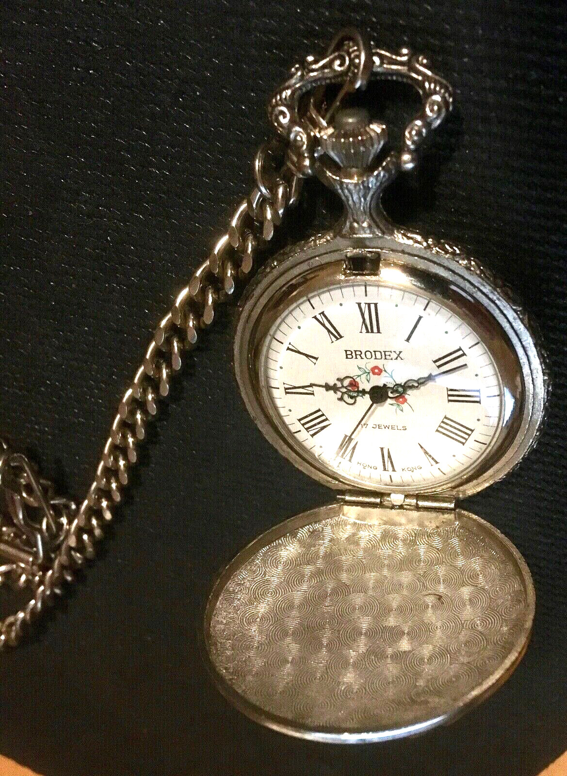 VINTAGE BRODEX 17 JEWEL POCKET WATCH - GOOD WORKING C… - Gem