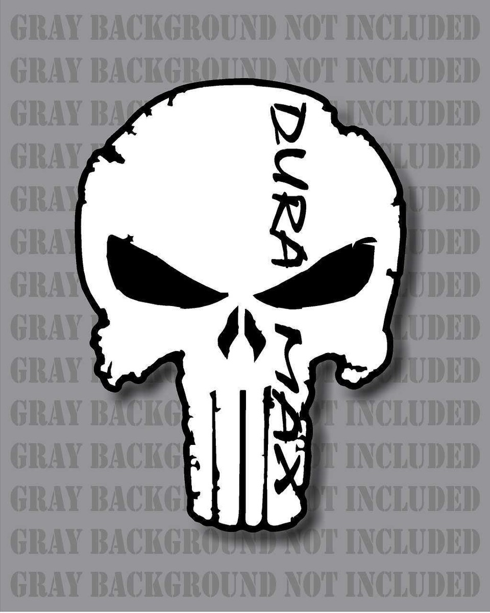 Duramax Diesel Stickers DURAMAX Decals 12" Window D Sticker For 6.6L