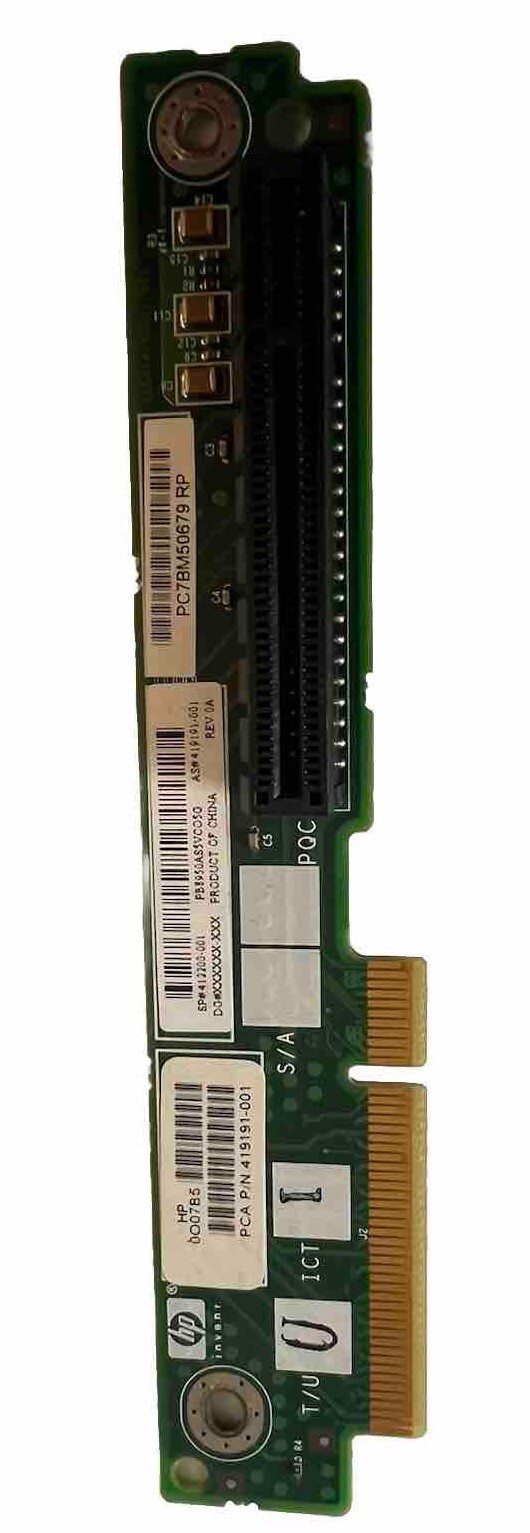 HP 412200-001 PCI-e Riser Card Assembly For Proliant Dl360 G5 | eBay