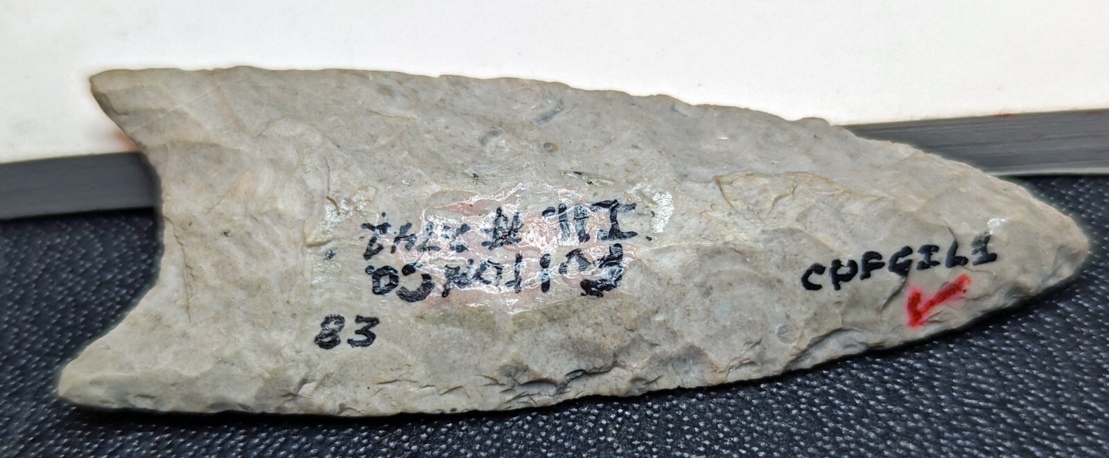 Plainview/Dalton Arrowhead G9 C.O.A., Late Paleo, 10150 - 9000 B.P ...