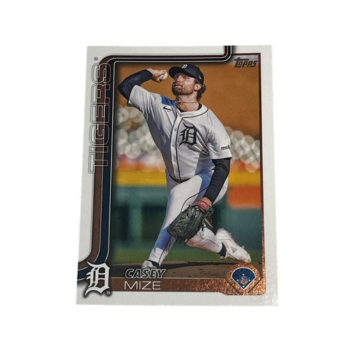 2025 Topps Baseball Card #315 Casey Mize, Detroit Tigers | eBay