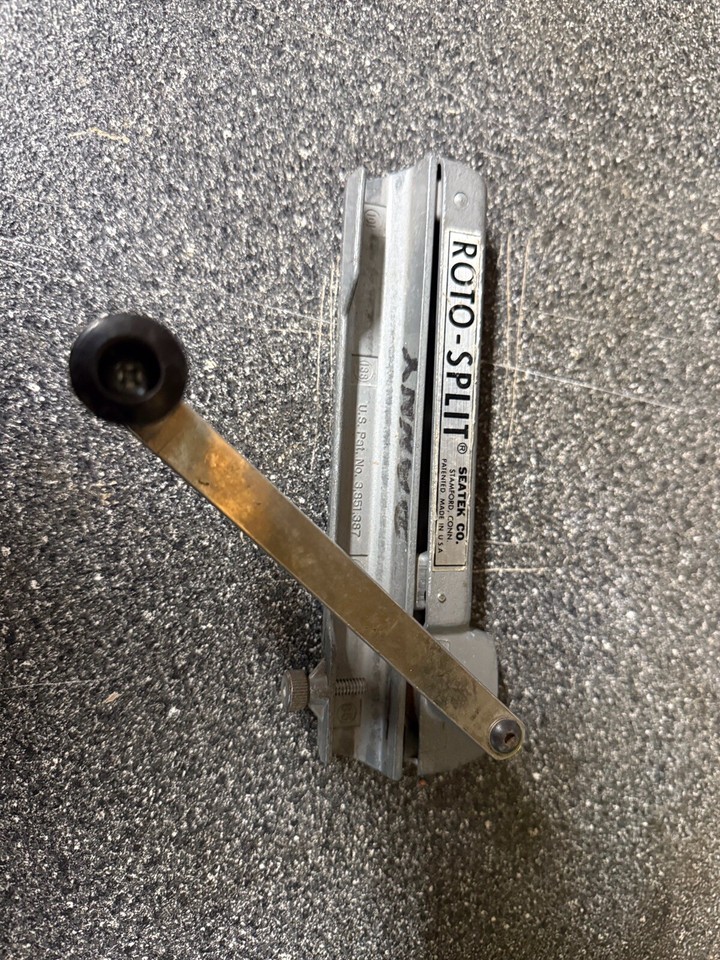 Vintage SEATEK CO. ROTO-SPLIT CABLE CUTTER #138 - MADE IN USA | eBay