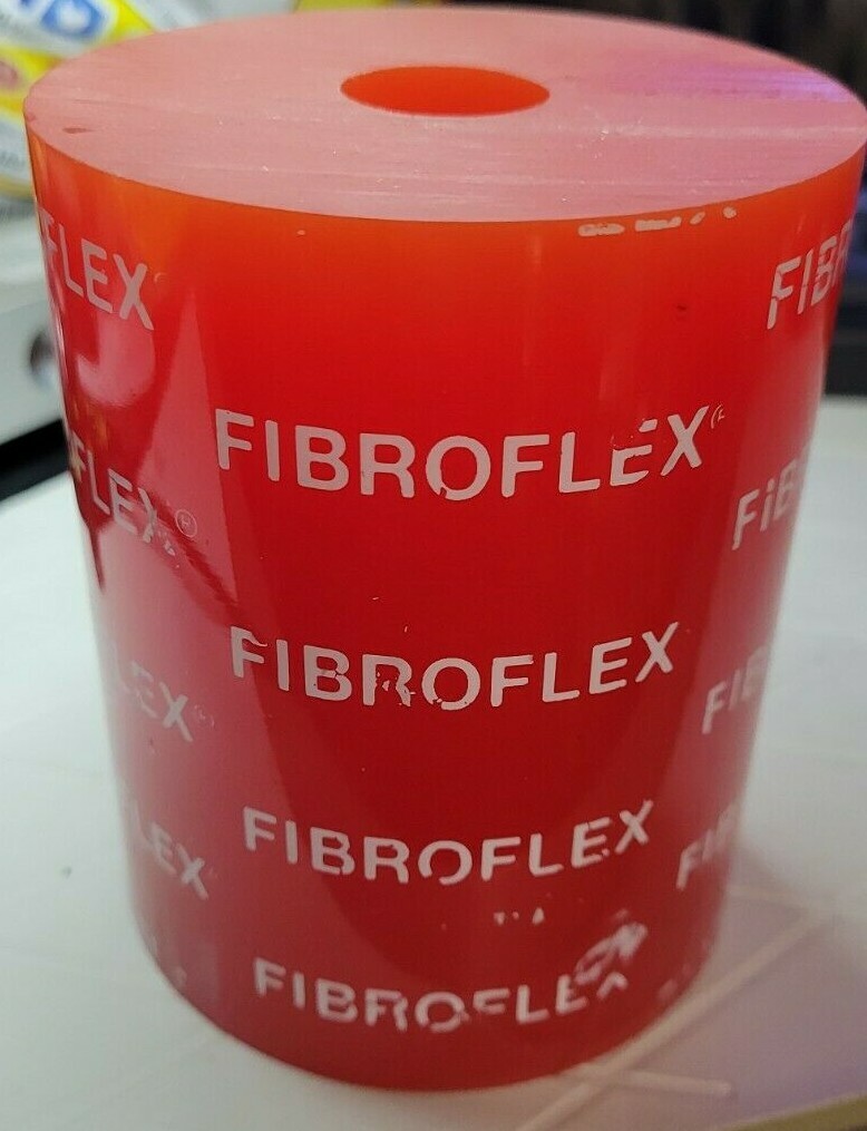 Fibroflex Round Spring 95 Shore A Red 80mm x 100mm x 21mm | eBay