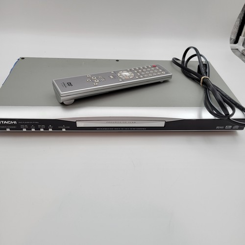 Hitachi DVD Player DV-P745U Progressive Scan MP3 CD Remote Tested Works ...