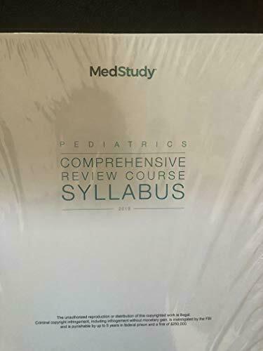 Medstudy Pediatrics Review Core Curriculum 8th edition by Robert A ...