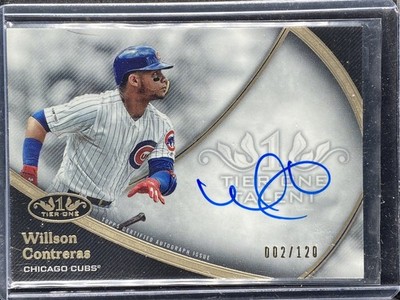 Contreras, Willson - 2020 Tier One - Autograph - 2/120 | eBay