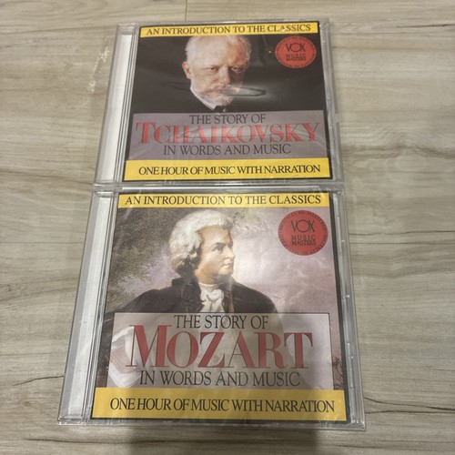The Story of Tchaikovsky & Mozart In Words & Music 2 CD LOT BRAND NEW ...