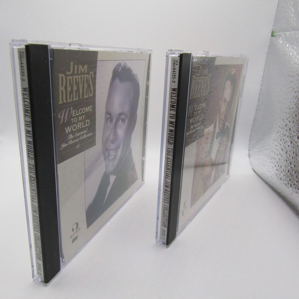WELCOME TO MY WORLD ESSENTIAL JIM REEVES US RELEASE RCA BMG 2CD ...