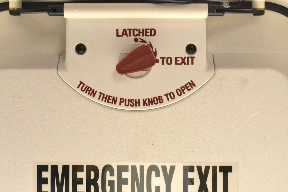 School Bus Emergency Exit Door / Safety Hatch T1975-028-111-02-SP | eBay